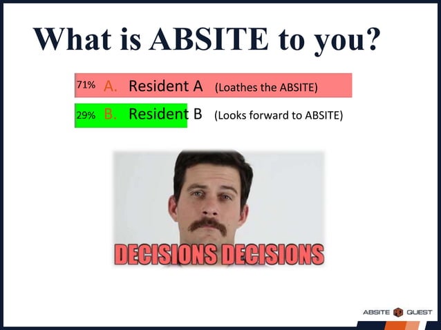 Secrets to ABSITE Studying & Success - ABSITE Quest | PPTX | Digestive ...