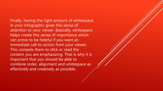 Secrets to an Uncluttered Infographic Design: Using Whitespace | PPT