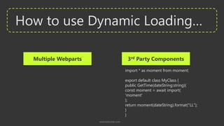 Secrets to Master SharePoint Framework | PPT