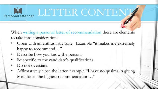 Secrets to Writing a Great Personal Letter | PPT