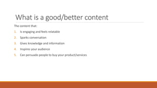 Secrets to writing better content | PDF