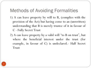 Secret trust | PPT