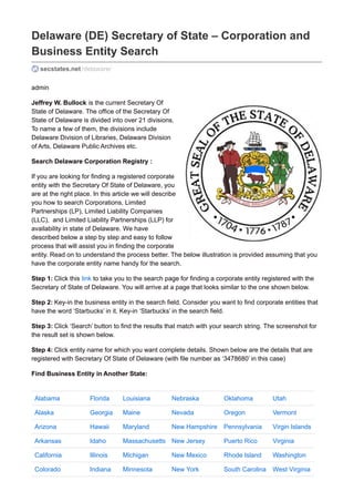 Secstates.net delaware de-secretary_of_state__corporation_and_business ...
