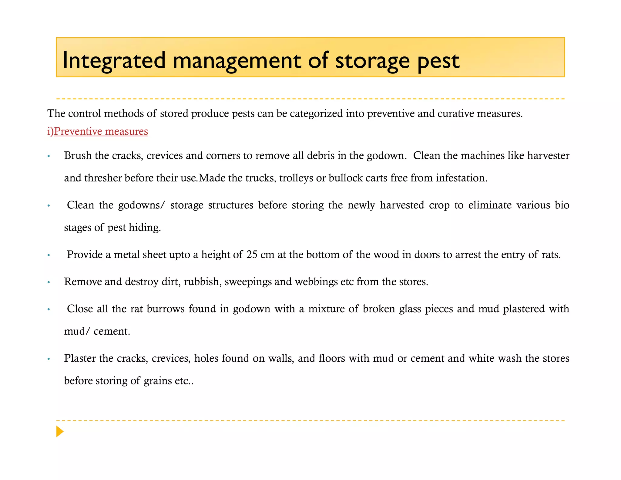 Storage Grain Pests : Secondary storage Pests | PDF
