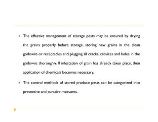 Storage Grain Pests : Secondary storage Pests | PDF