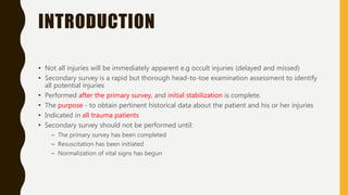Secondary Survey | PPTX
