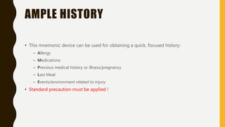 Secondary Survey | PPTX