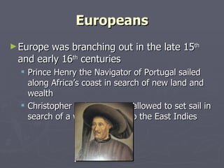 American History Chapter 1 | PPT