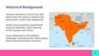 Sectarianism-in-pakistan, history's of Pakistan | PPT