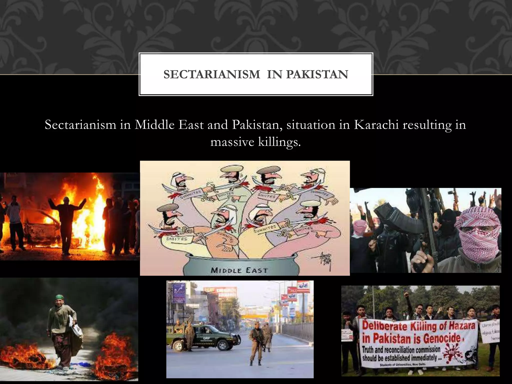 Sectarianism presentation | PPTX