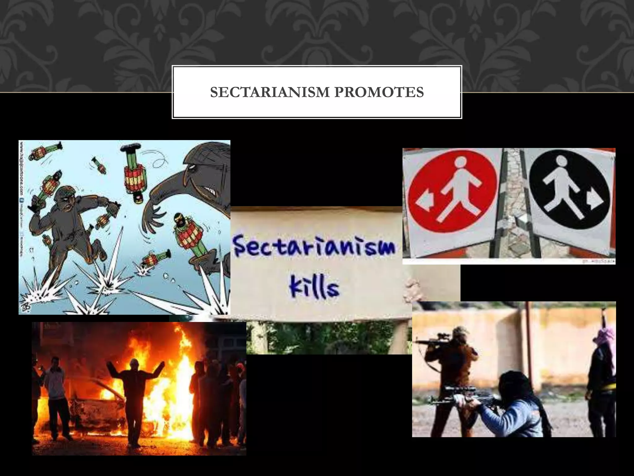 Sectarianism presentation | PPTX