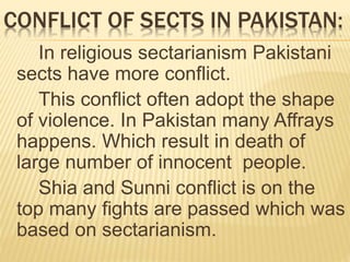 Secterianism in islam | PPTX