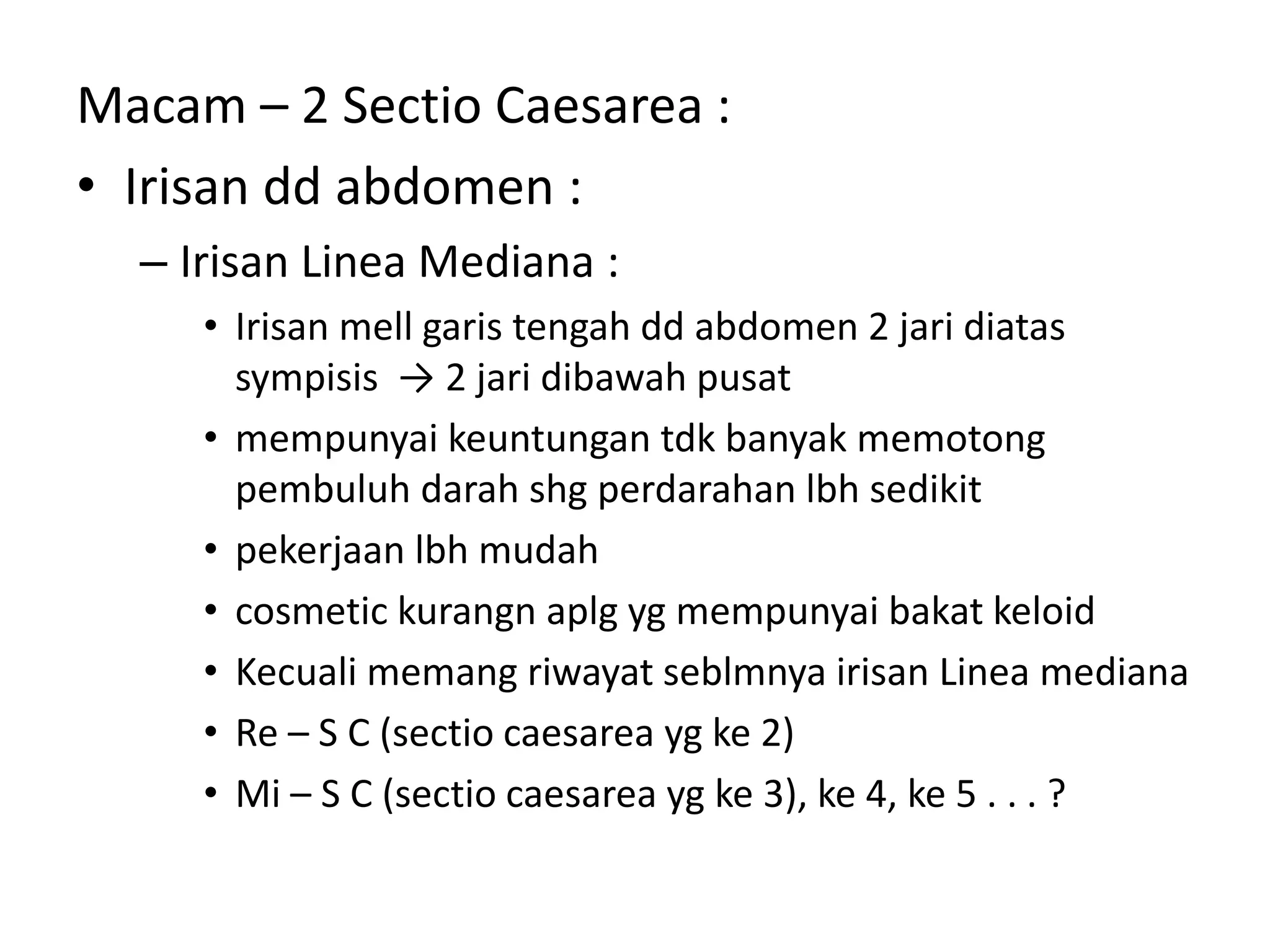 Sectio caesarea | PPTX