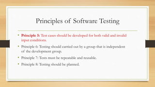 Introduction to software testing | PPTX