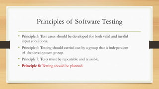 Introduction to software testing | PPTX