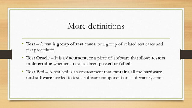 Introduction To Software Testing Pptx Operating Systems Computer Software And Applications