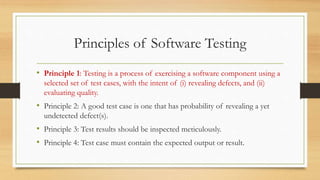 Introduction to software testing | PPTX