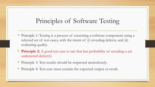 Introduction to software testing | PPTX