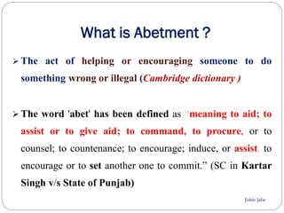 ABETMENT | PPT