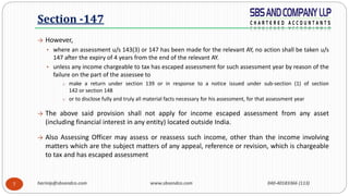 Section 148-it-act1961 | PDF