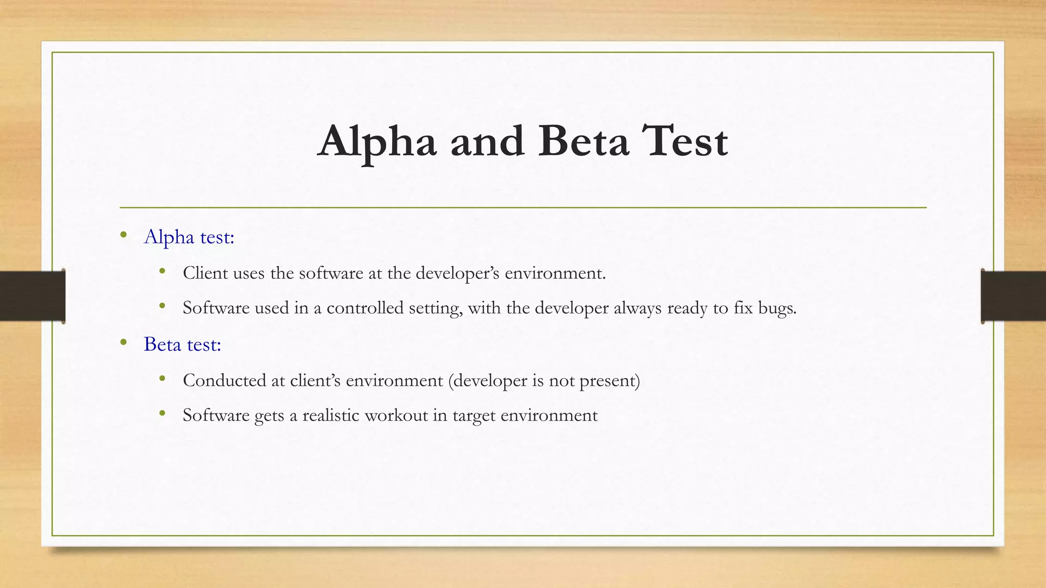 Integration system acceptance test | PPTX