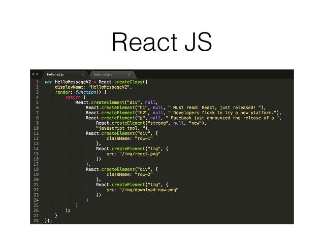 Understanding Facebook's React.js