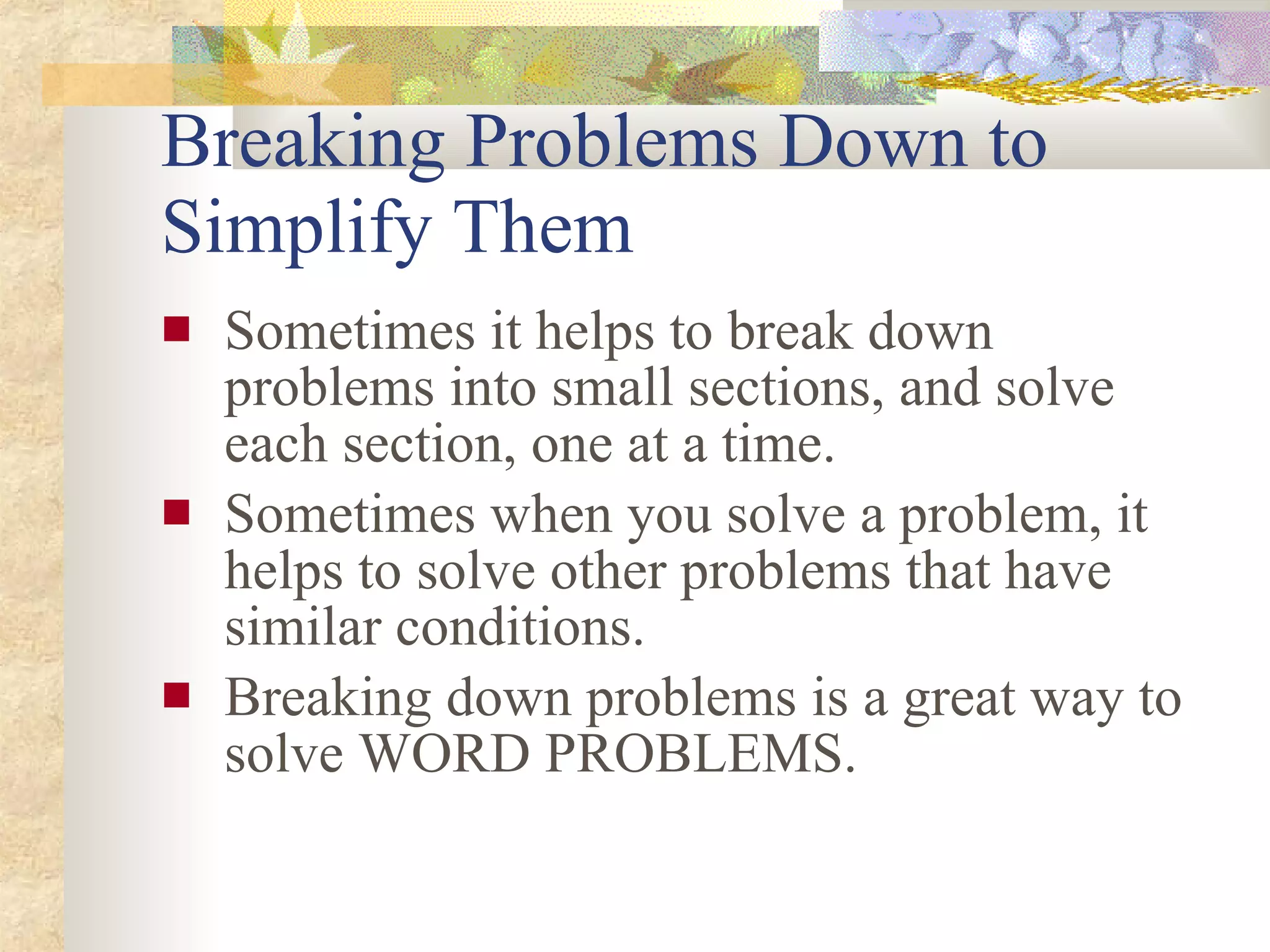 Section 3.8 Reasoning Strategies | PPT