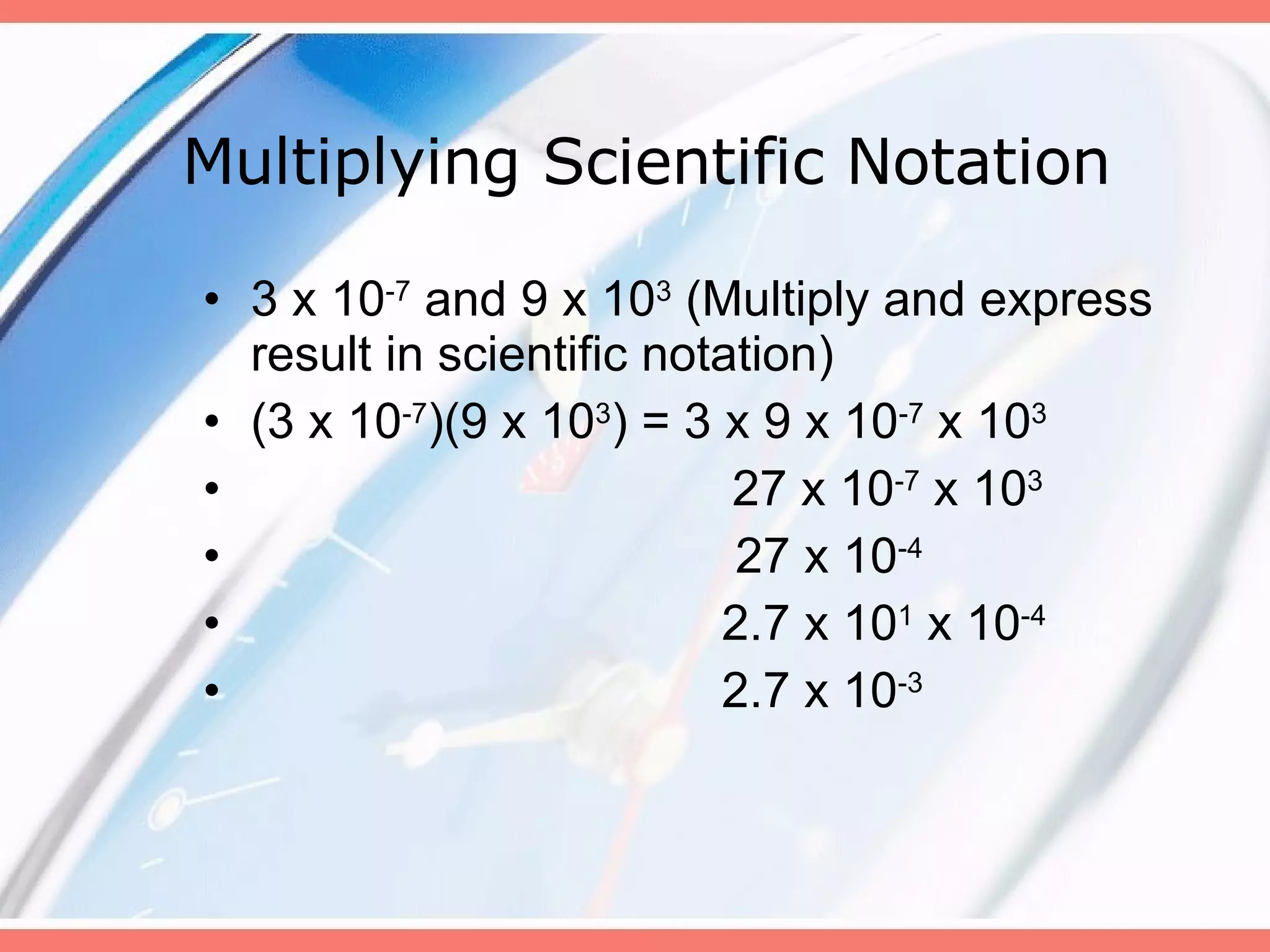 Section 4.6 And 4.9: Rational Numbers and Scientific Notation | PPT