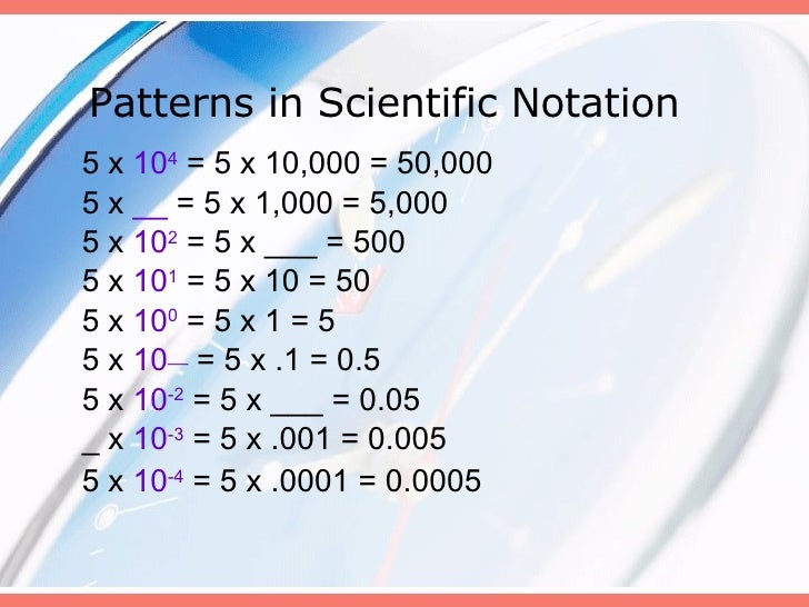Section 4 6 And 4 9 Rational Numbers And Scientific Notation