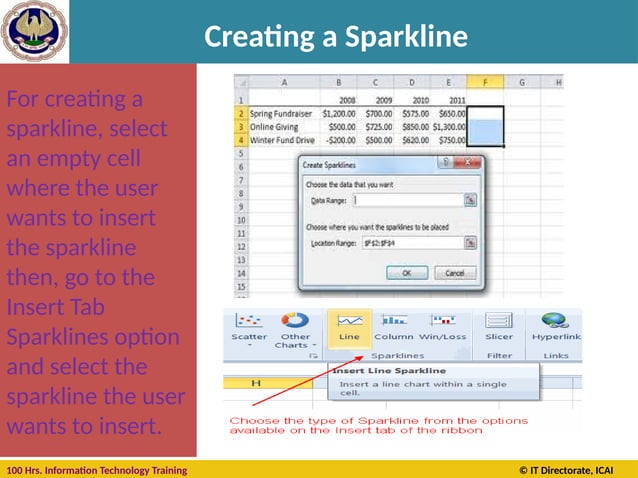 Basics of Microsoft excel 2010-Chapter-3 | PPTX