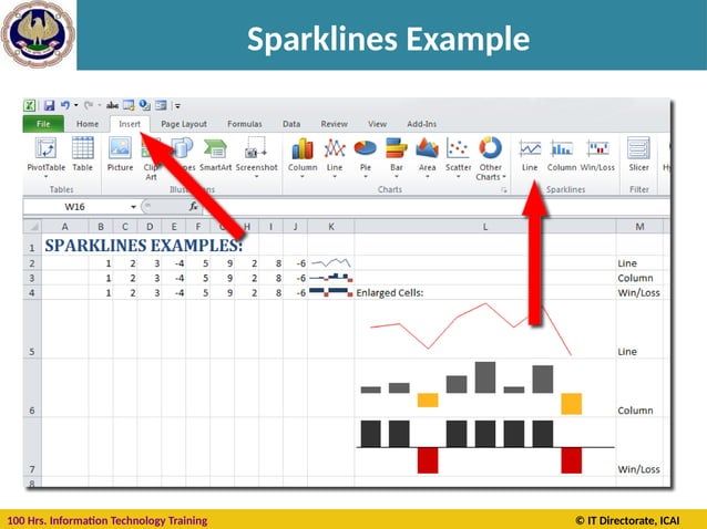 Basics of Microsoft excel 2010-Chapter-3 | PPTX