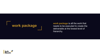 Section 02 Work Packages | PPT