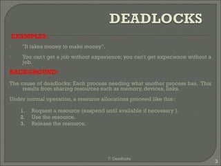 Dead Lock | PPT