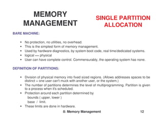 Section08 memory management | PDF