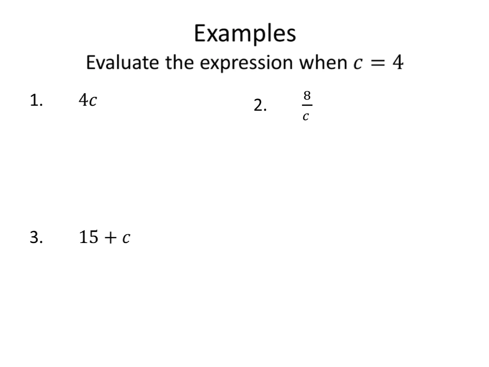 Section 1.1 evaluating expressions | PPTX | Programming Languages | Computing