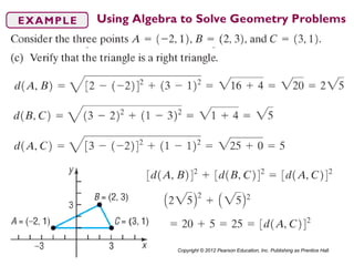 Distance Formula Geometry