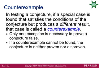 Section 1.1 inductive & deductive reasoning | PPTX
