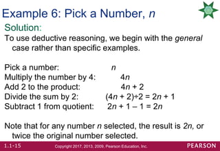 Section 1.1 inductive & deductive reasoning | PPTX