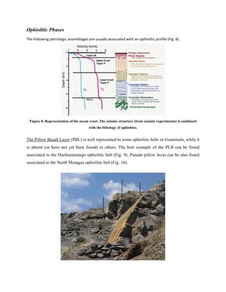 Geological and Geochemical Evolution of Guatemala's Ophiolitic Belts ...