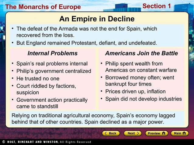Monarchs of Europe English Social Studies.ppt
