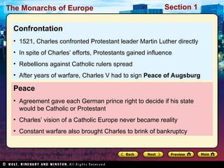 Monarchs of Europe English Social Studies.ppt