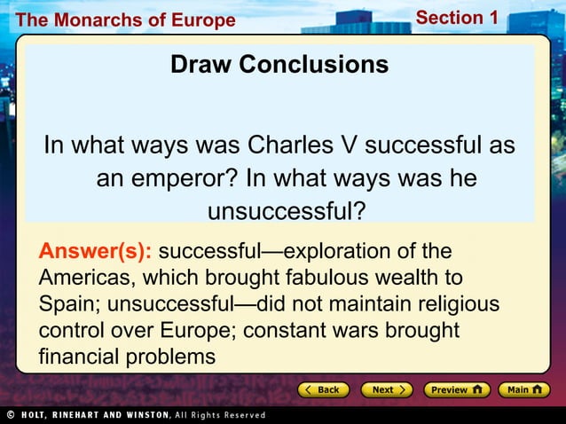 Monarchs of Europe English Social Studies.ppt