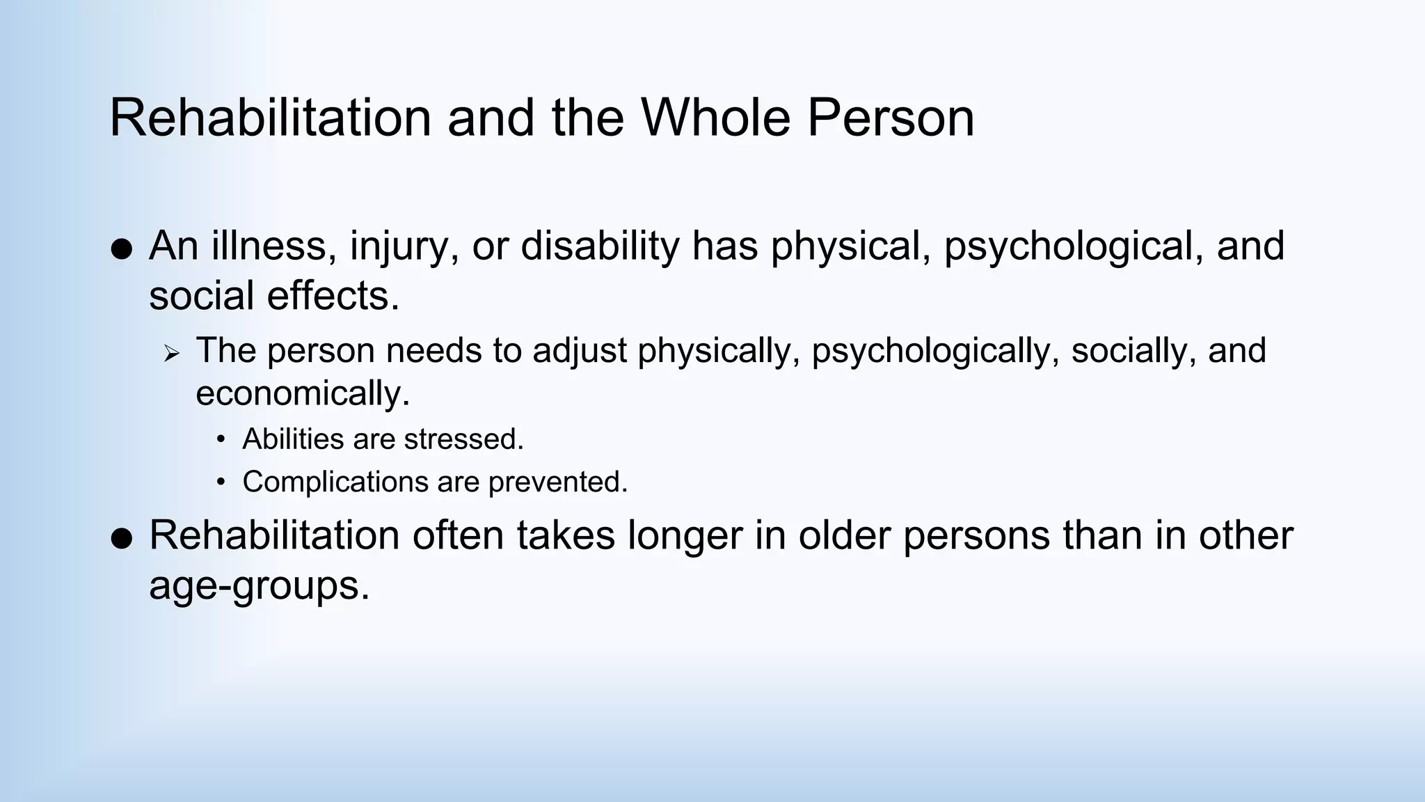 Section 1 assisting with rehabilitation and restorative nursing care-1 ...