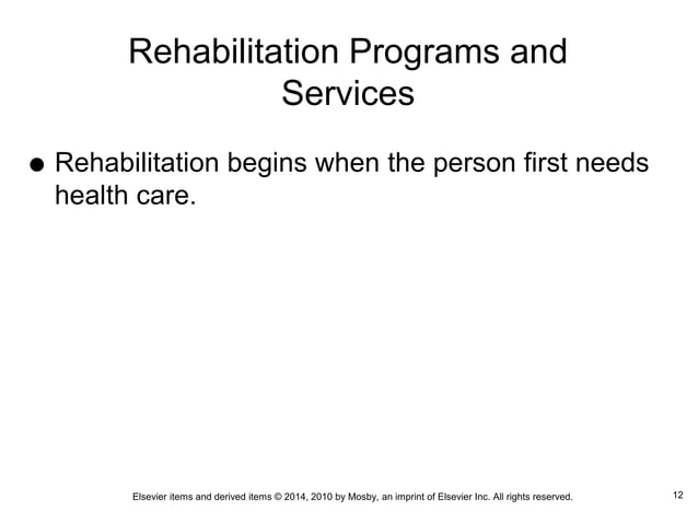 Section 1 assisting with rehabilitation and restorative nursing care | PPT