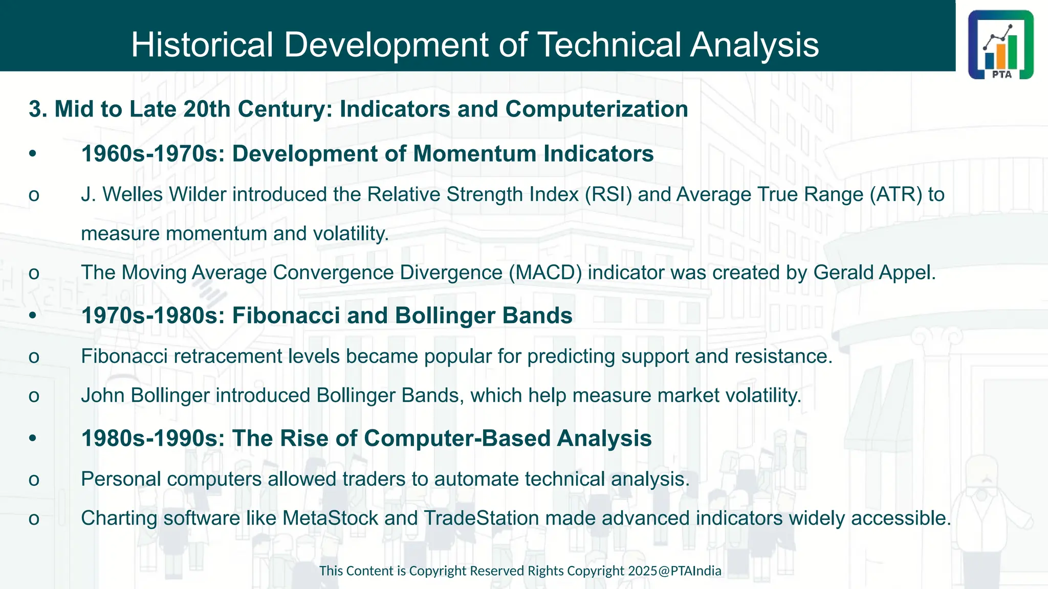 Section1 - Chapter 1 - A Brief History of Technical Analysis | PPTX