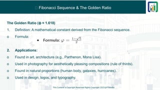 Section1 - Chapter 5 - The Fibonacci Sequence & Golden Ratio | PPT