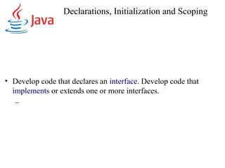Section 1 declarations, initialization and scoping | PDF