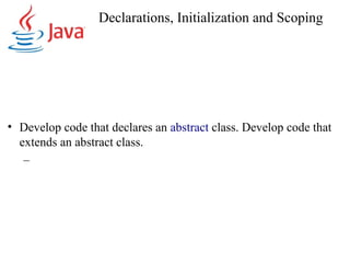 Section 1 declarations, initialization and scoping | PDF