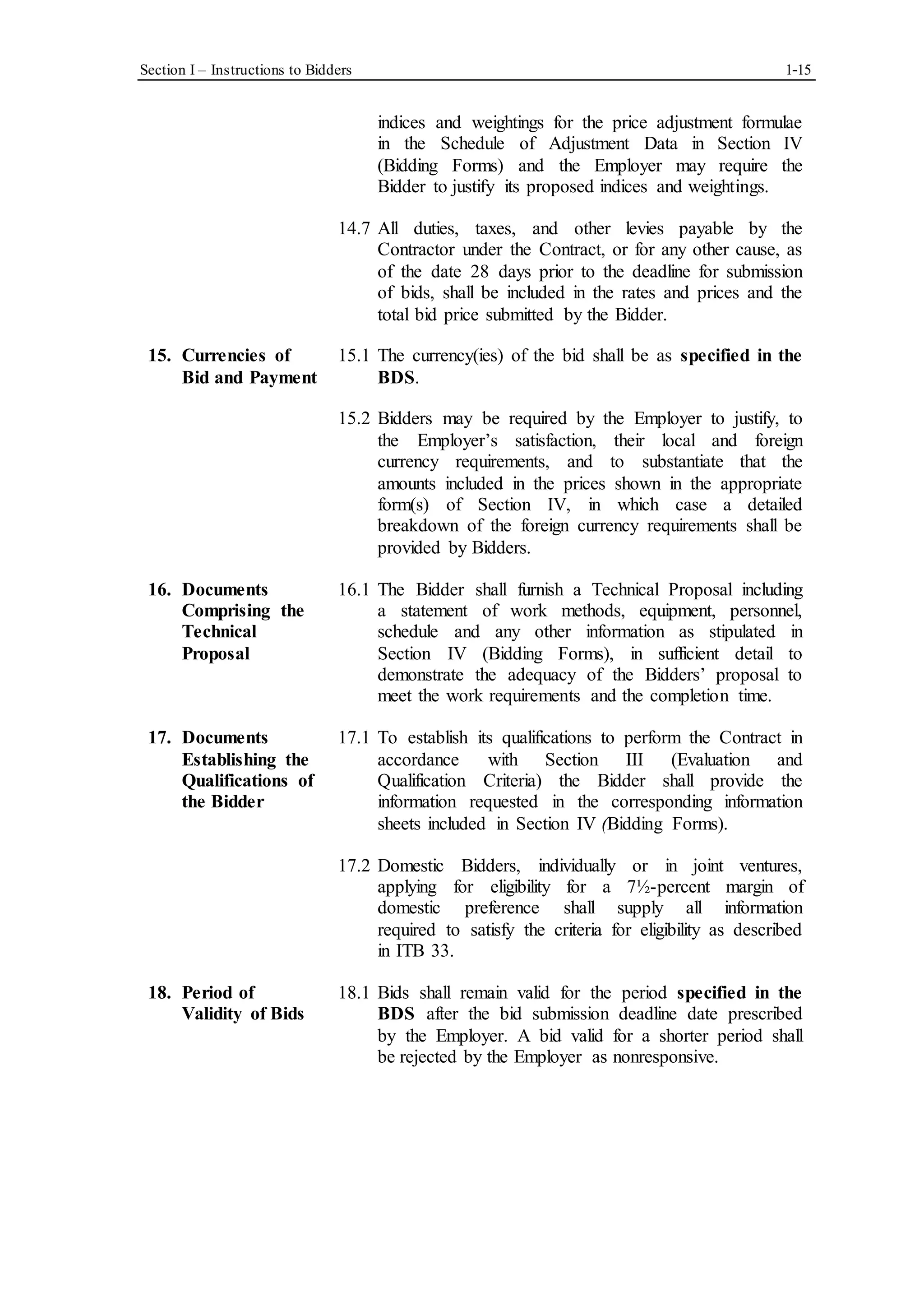 Section1 instructions to bidders | DOCX