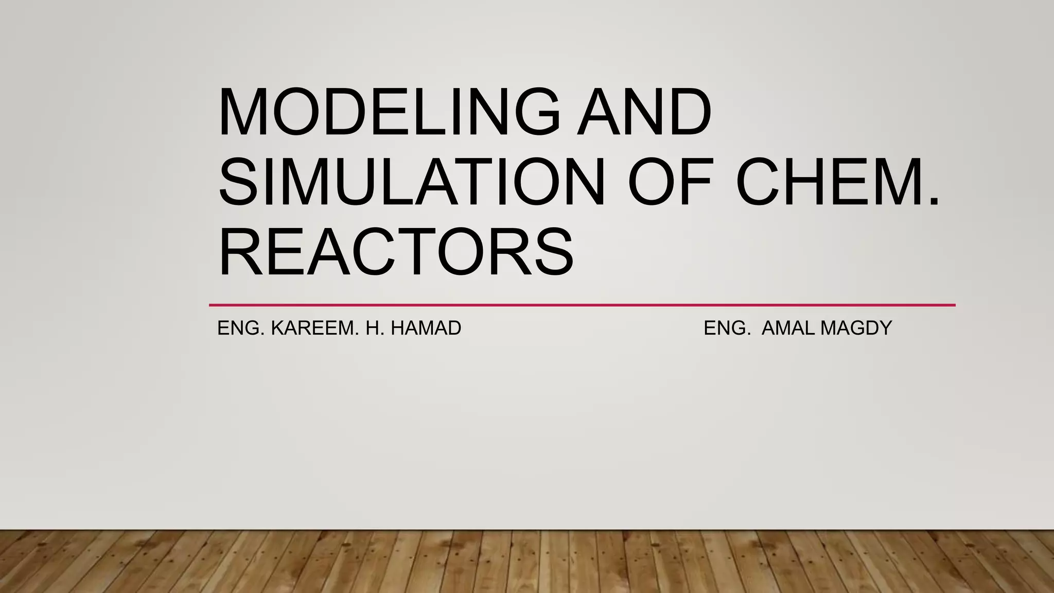 Section 1 Modeling Simulation Ppt